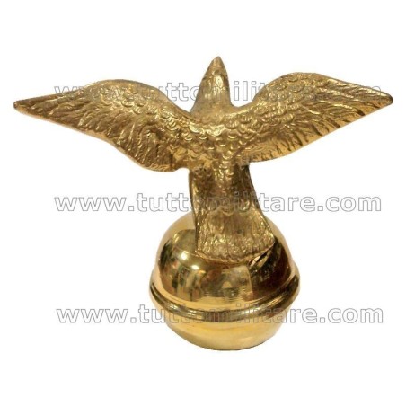 Puntale Aquila Alpini per Gagliardetto